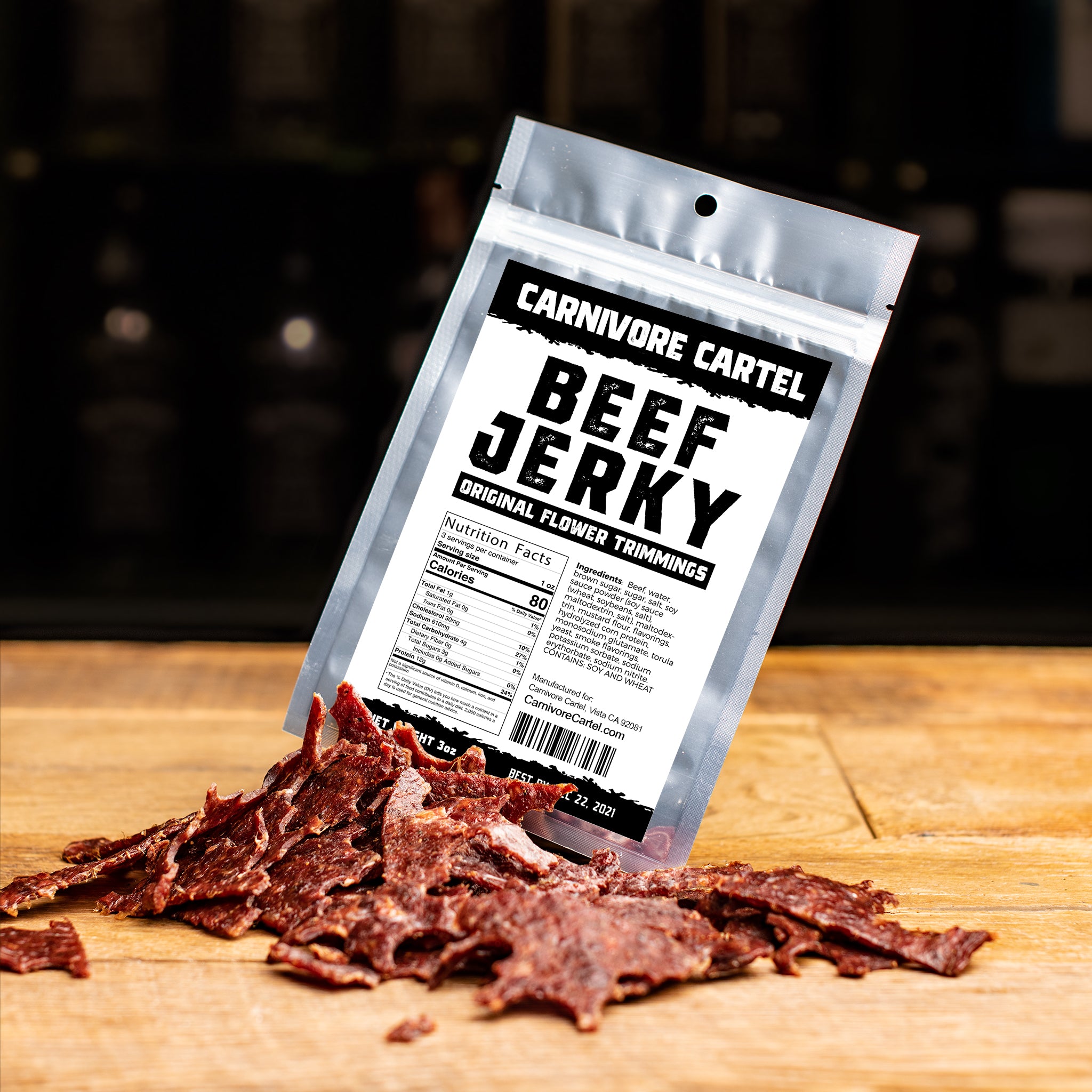 Beef Jerky Flower Trimmings – Carnivore Cartel